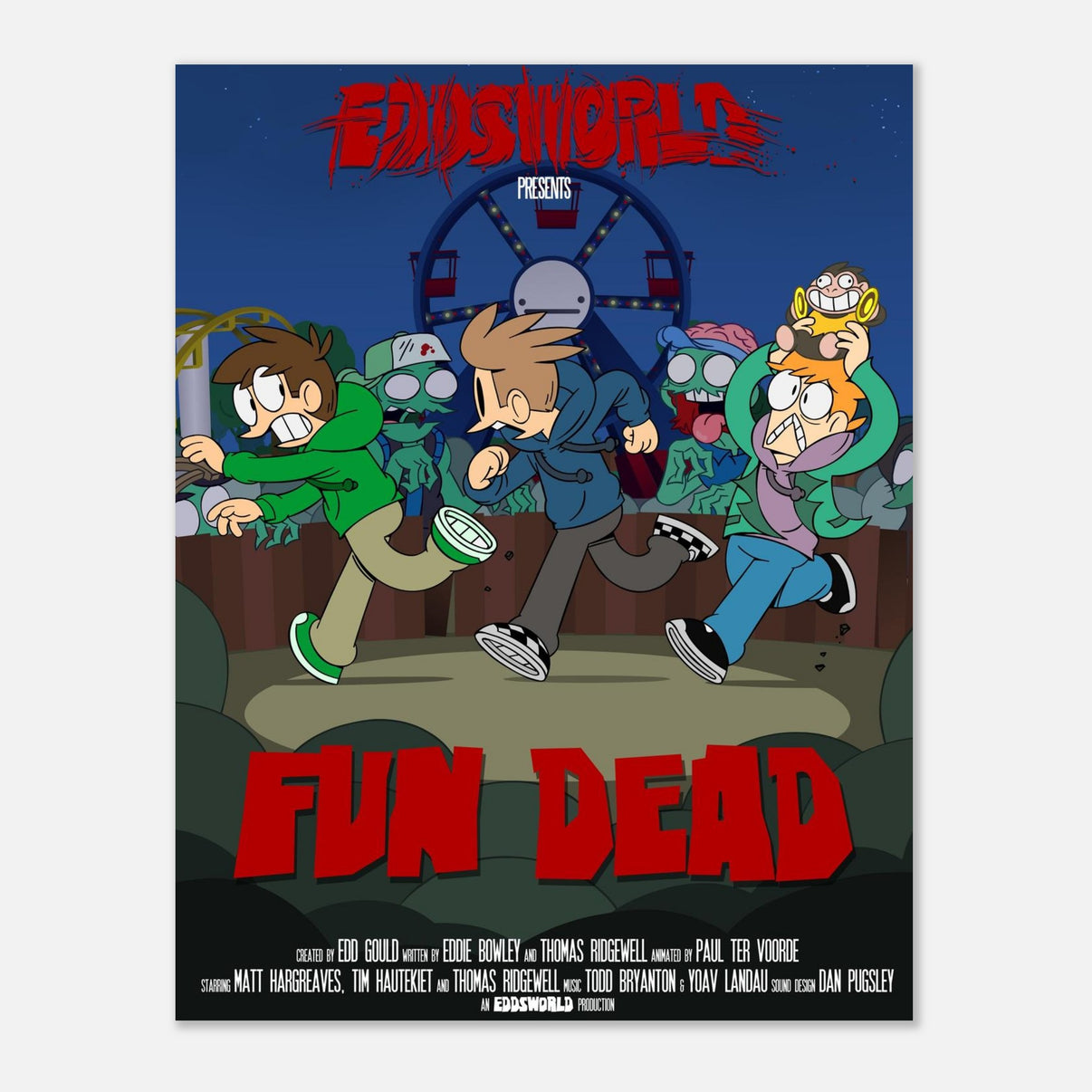 Eddsworld - Fun Dead Poster